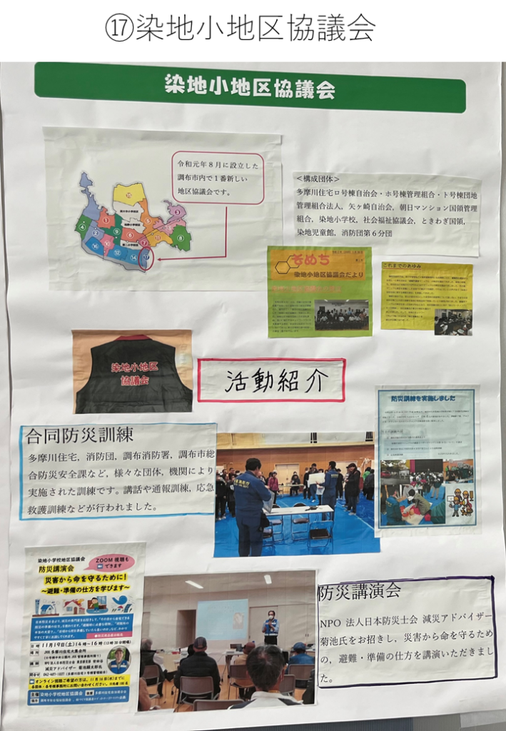 第9回調布まち活フェスタ 地区協議会ポスター展示・地区協クイズ - 調布の地域コミュニティサイト「ちょみっと